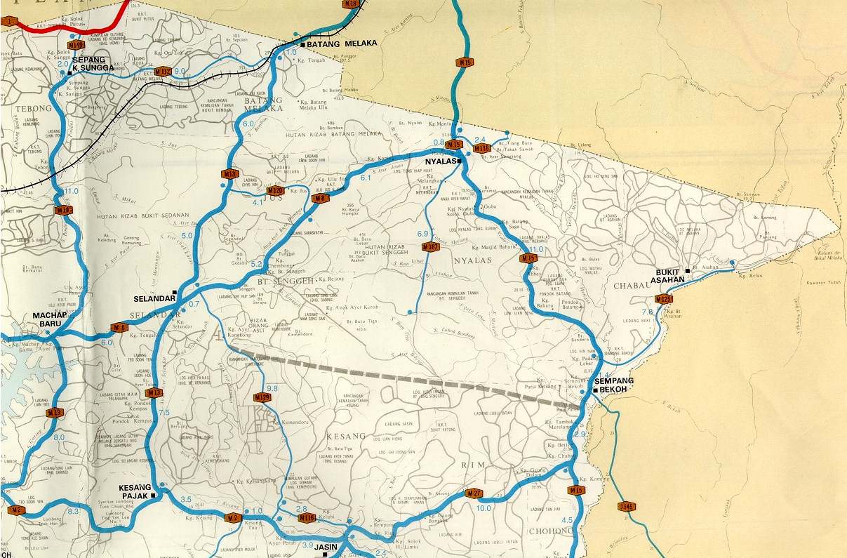 Maps of the Historical City and State of Malacca